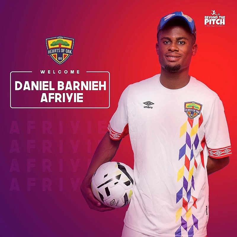 OFFICIAL: Hearts Of Oak Announce Capture Of Striker Daniel Barnieh