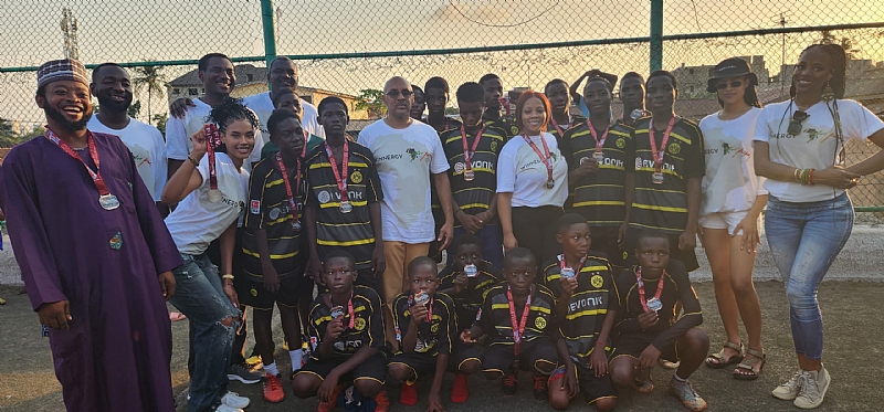 Afrikicks and Winnergy LLC make a positive impact in Nima