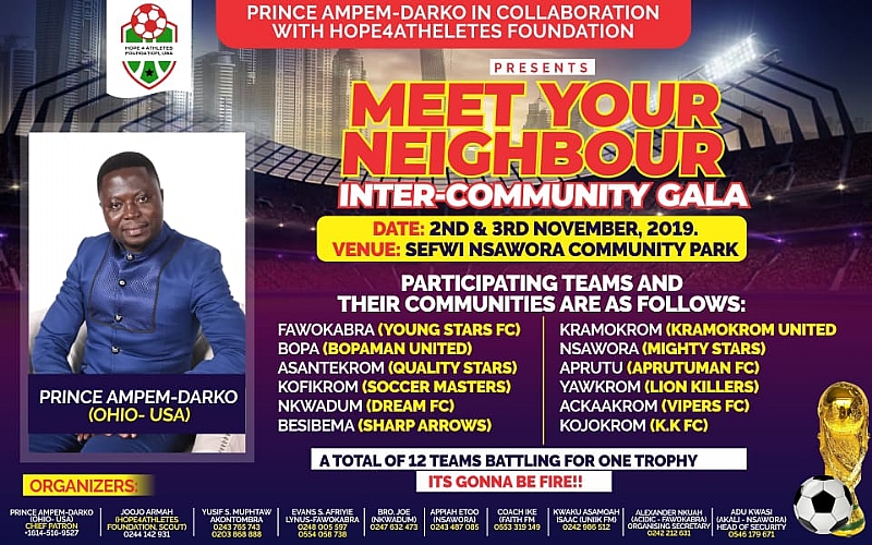 Unity Football March Organised By Ohio-US NGO Ends In An Ecstatic State