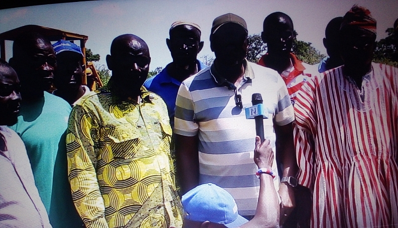 Salaga North MP cuts sod for 15km road network in North Gonja District