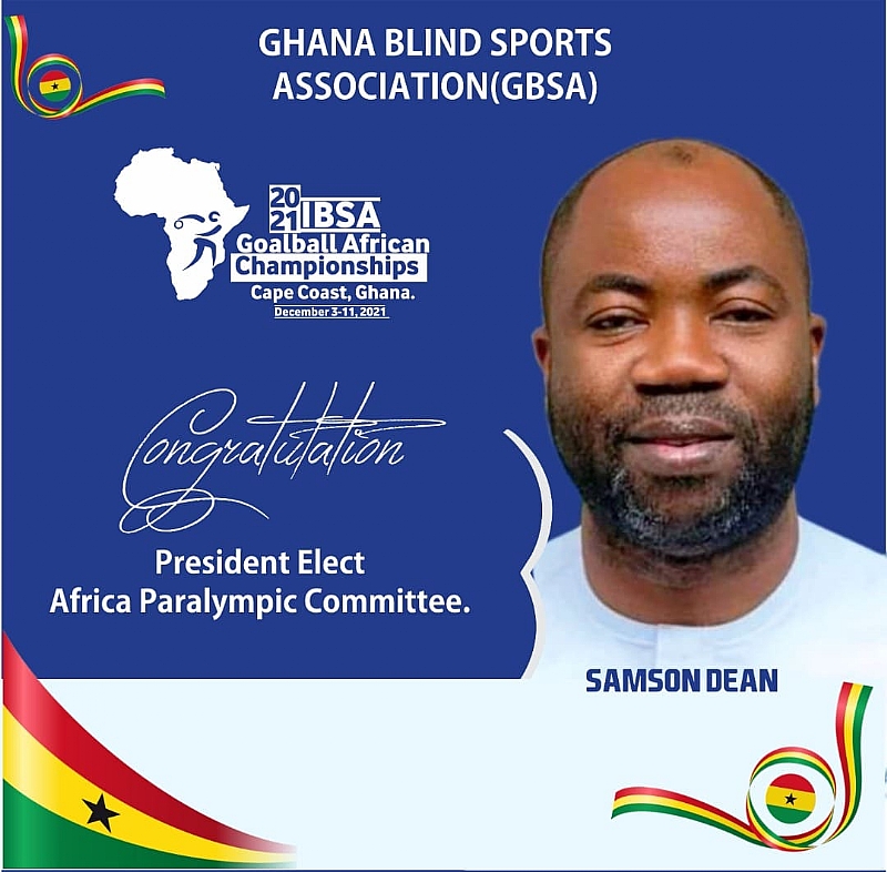 Ghana Blind Sports Association congratulate Africa Paralympic Committee ...