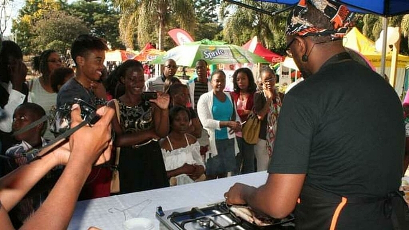 Meet the Zimbabwean off-grid chef making ‘creepy, crawly' delights