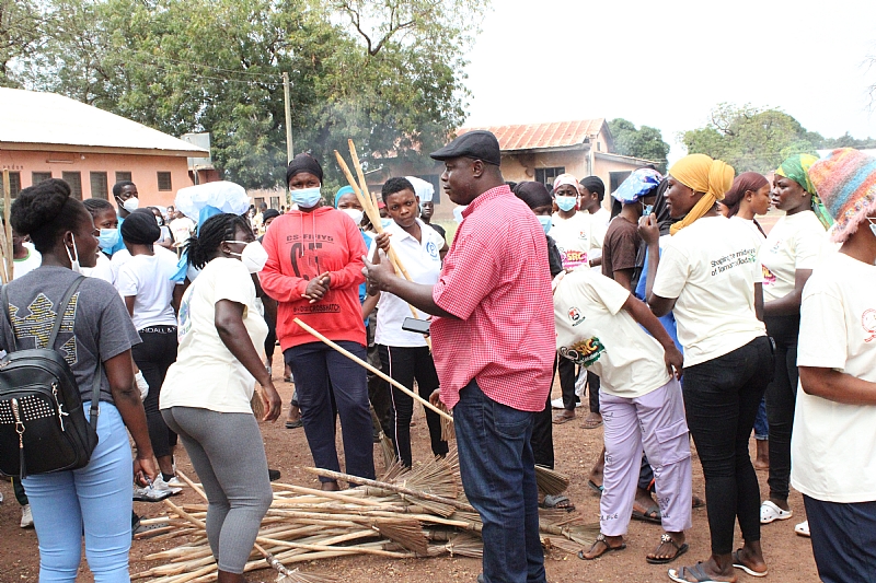 Nandom Assembly leads cleanup ahead of Kakube Festival