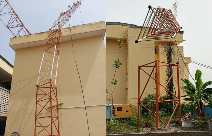 Rainstorm destroys West FM mast, damages GRA facilities in Ho