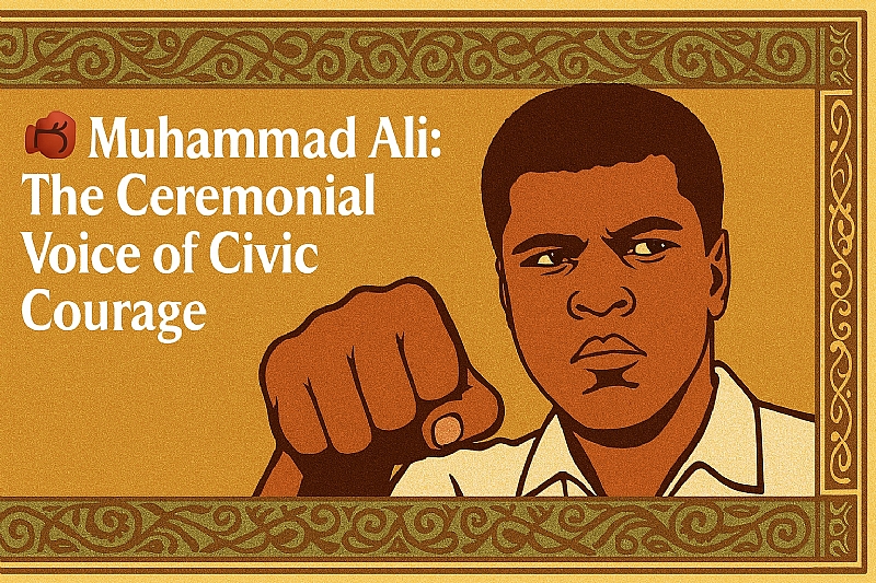Muhammad Ali: The Ceremonial Voice of Civic Courage