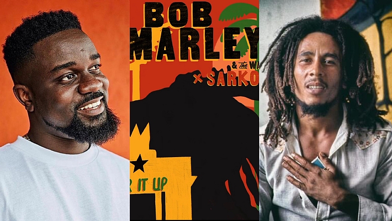 Sarkodie’s “Stir It Up” remix with Bob Marley is out