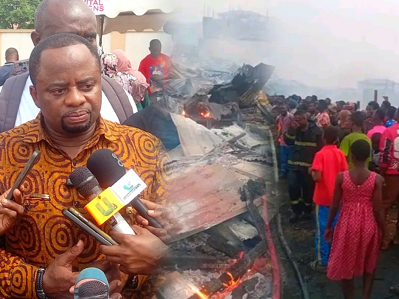 Fire outbreak at Afful Nkwanta: Subin MP calls for solidarity with victims