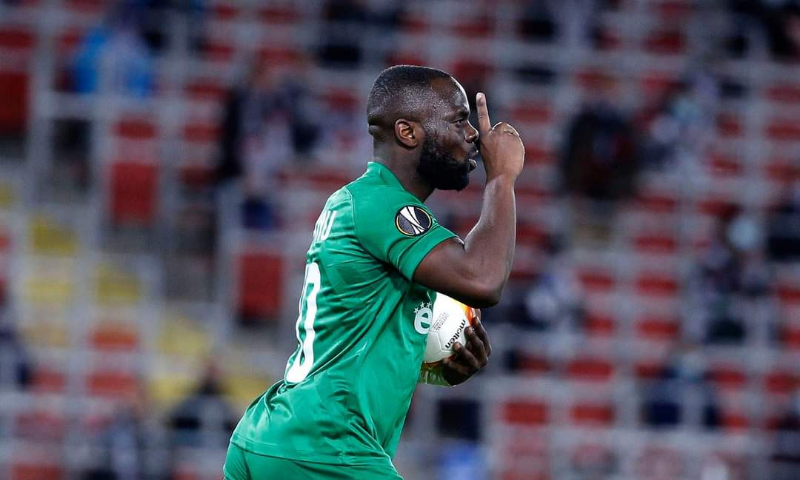 Ghanaian forward Elvis Manu scores 4th Europa League goal as Ludogorets ...