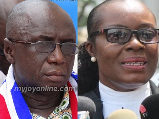 Gloria Akuffo, Ambrose Dery face vetting committee today