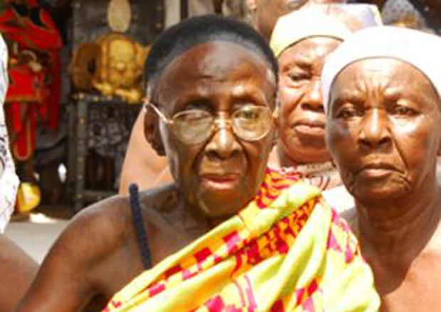 Fetish Priests Perform Rights To Formally Open Asantehema Funeral