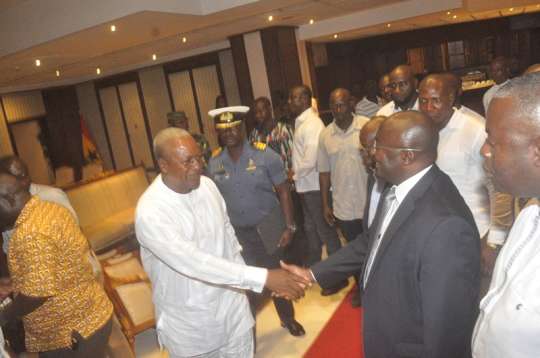 Joint Transition team inaugurated in Accra