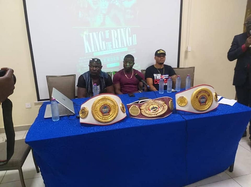 Bukom Banku And Top Boxers Sule Olagbade, King Davidson For King Of The ...
