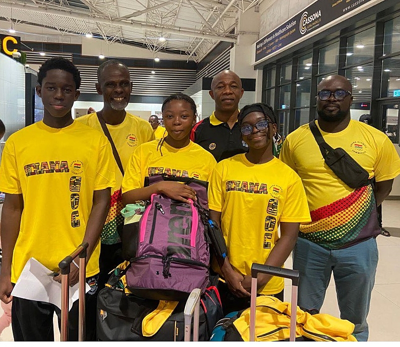 Ghana’s national youth swimming team head to Angola for 4th African ...