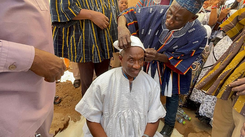 New Gonja Chief and Queen Mother installed in Akuapem Mampong