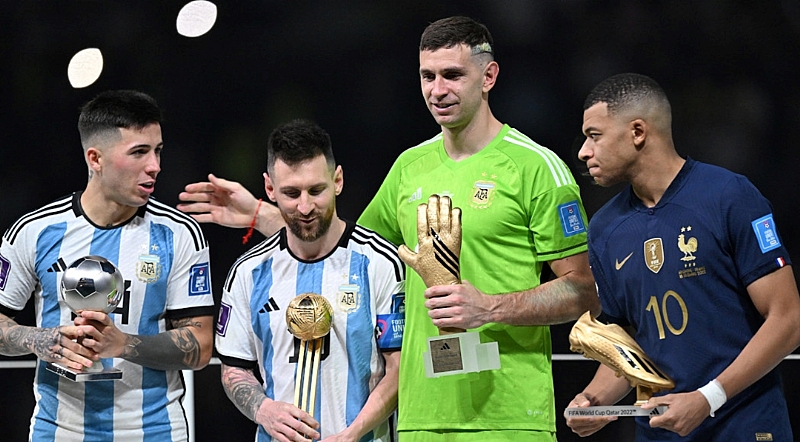 Lionel Messi wins Golden Ball for best player at World Cup