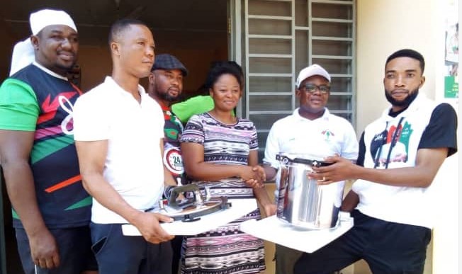 Ando CHPS Compound receives vital equipment from Ho Central MP-Elect