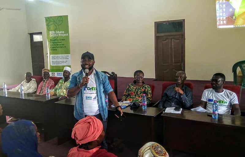 EU funded SOS GrEEn Project officials empower Offinso residents