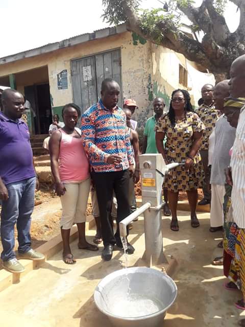 Nzema East MCE inaugurates pipe-borne water project for Kokoado Community