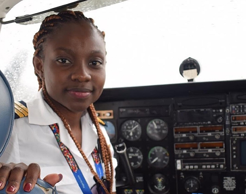 'I was scared to move the airplane'- Audrey Maame Esi Watson