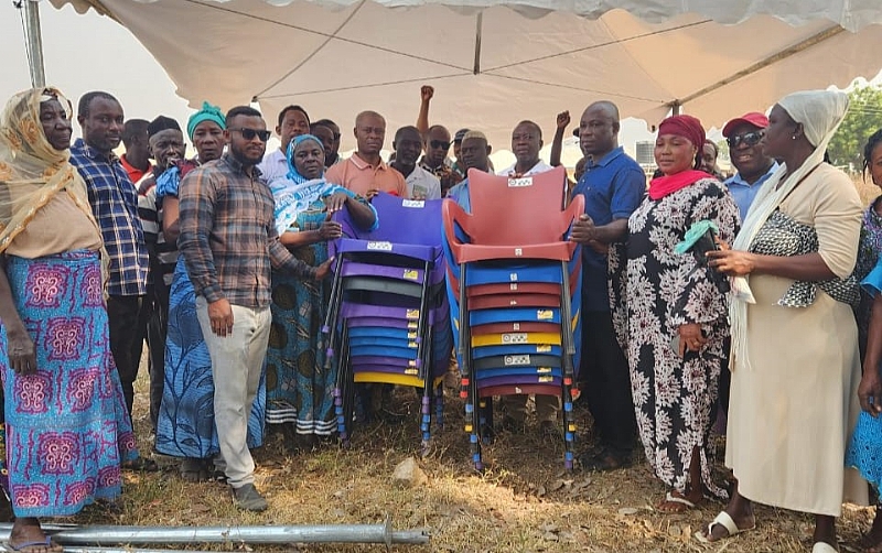 Bole-Baboi MP supports MO community with giant canopies and metallic ...