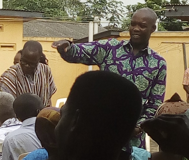 The Member Of Parliament For Akatsi South Constituency, Hon. Bernard ...