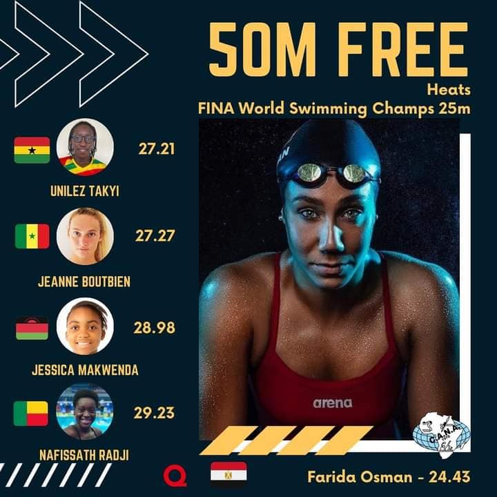 SWAG Swimmer of the Year Unilez Takyi makes new record at FINA World ...