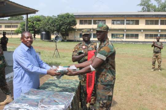 Lance Corporal Dauda Lifts Maiden 'Master Commando'