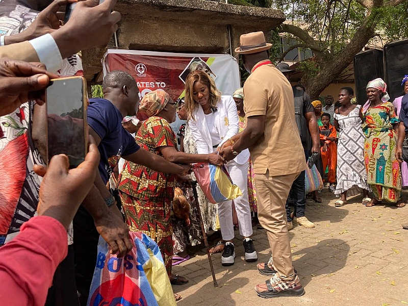 Kofi Job Foundation brings joy to widows and persons with disabilities