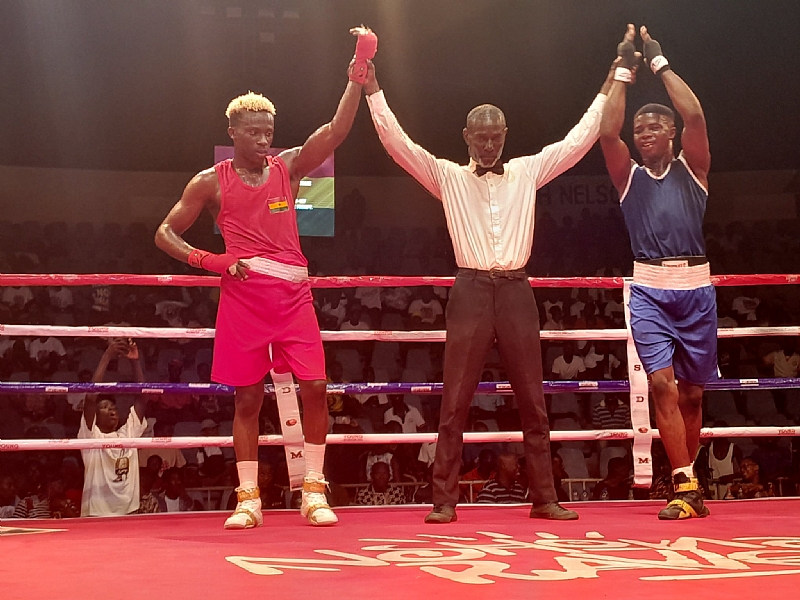 New kid David Ankrah gives Olympian Samuel Takyi good match at Nshona ...