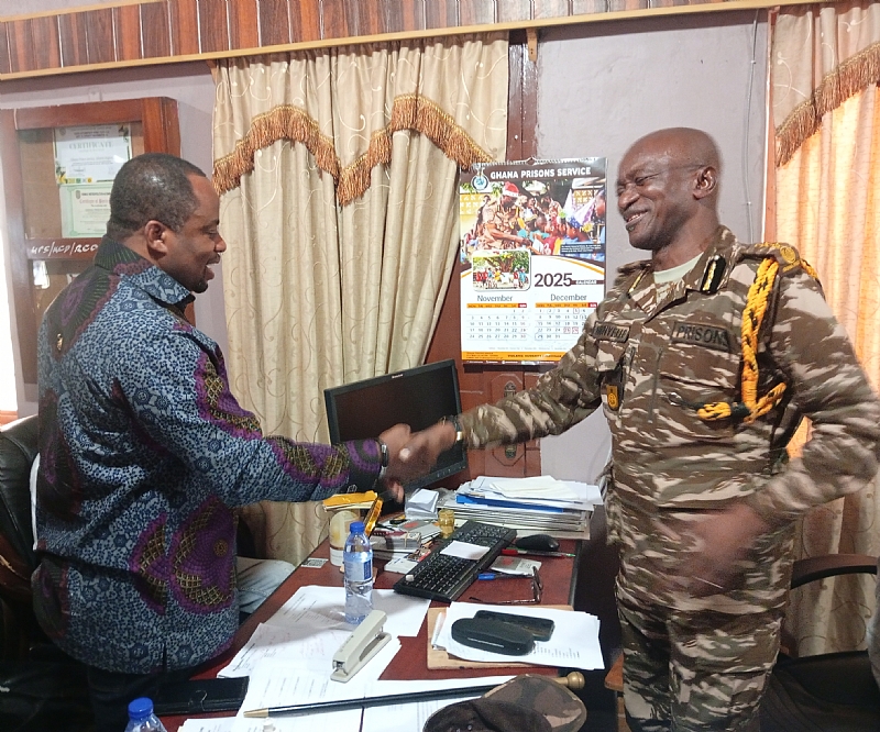 Subin MP fetes inmates of Kumasi Central Prison
