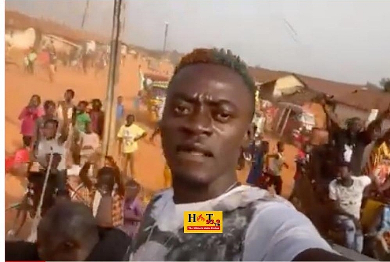 Lil Win Receives Rousing Welcome From Fans In Dormaa