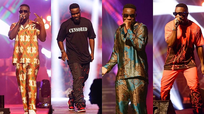Watch how Sarkodie stole show with his fashion style at Rapperholic ...
