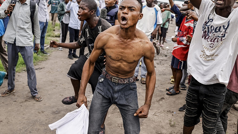 Opposition parties in Democratic Republic of Congo protest poll despite ban
