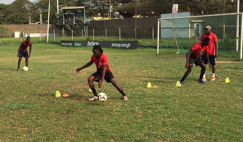 PHOTOS: Liberty Professionals return to training to prepare for Legon ...