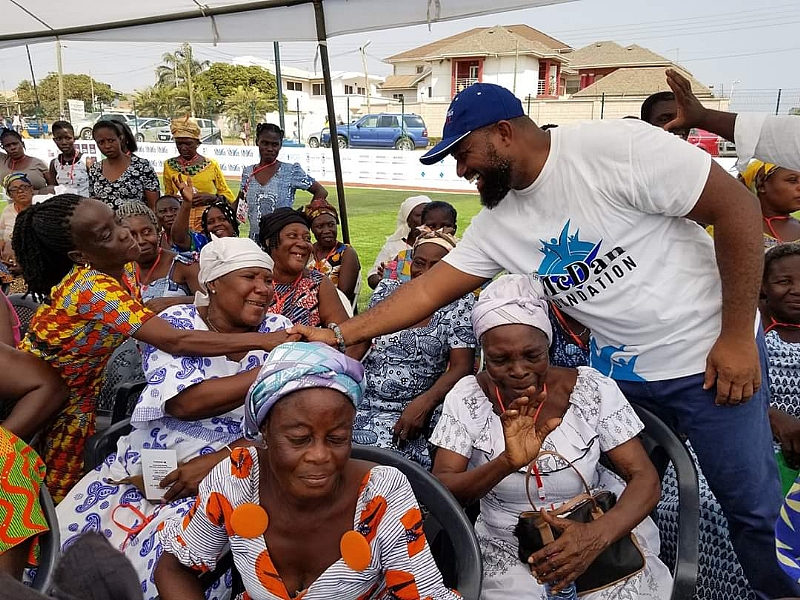 McDan Foundation Feeds Over 3,000 Widows At La