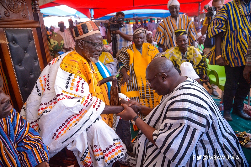 Let's Maintain, Enhance Peace In Bawku - Bawumia To Bawku Naba