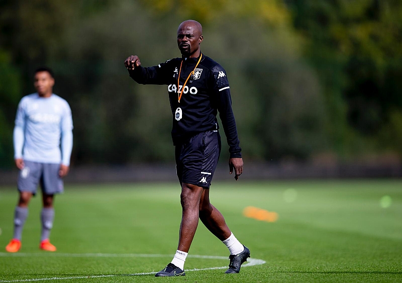 Aston Villa U-23 coach and ex-Netherlands midfielder George Boateng ...