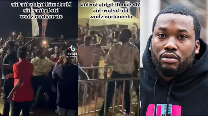 Meek Mill fights for his life as fans mobbed him shortly before ...