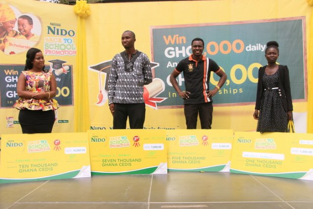 Nestle rewards winners of Nido Back to School Promotion