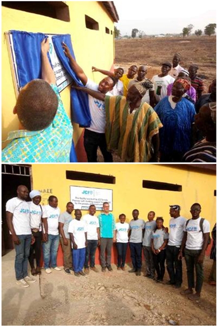 Jci Builds 20 Seater Toilet For Datoyili Residents