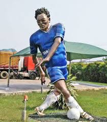 Meet The Young Man Behind Essien's Viral Statue