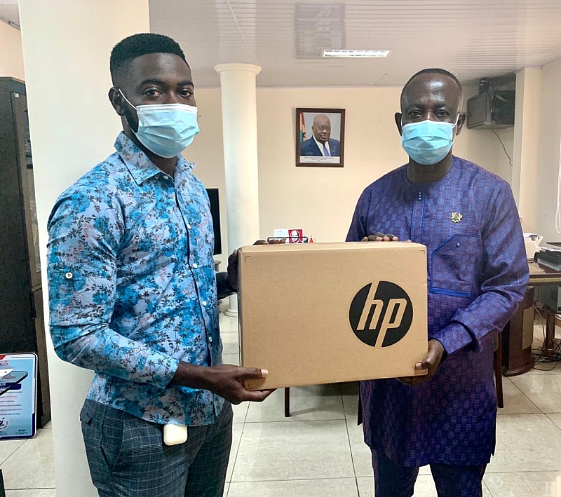 SLTF begins distribution of laptops to beneficiaries