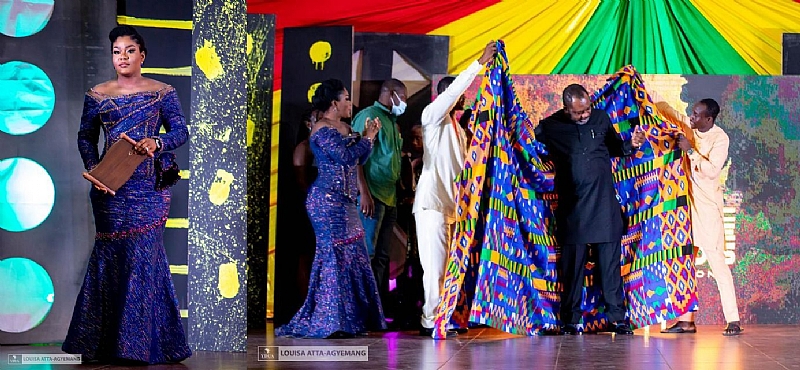 Louisa Atta-Agyemang receives Yaa Asantewaa Award