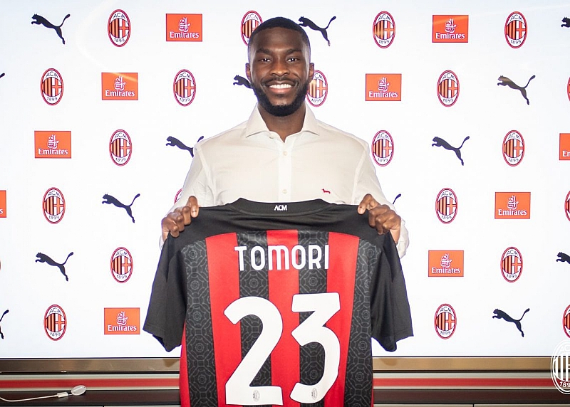 Chelsea defender Fikayo Tomori completes loan move to AC Milan