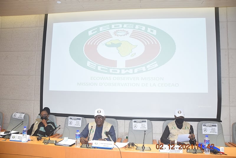 ECOWAS Deploys 74 Observers for the Presidential Election in The Gambia