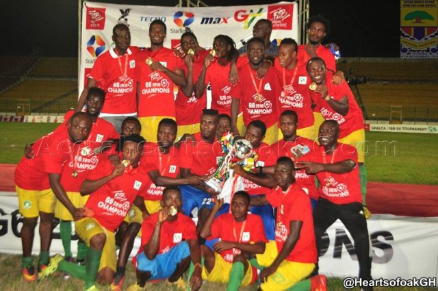 Aduana win GHALCA G6 with penalty victory over Hearts