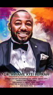 Dr. KK Peprah Honoured