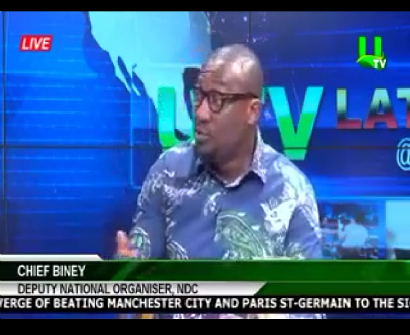 Chief Biney Fires Government Over Insecurity