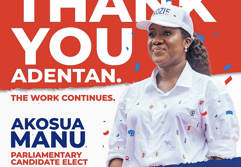 I asked for your support, you gave me more than enough — Akosua Manu ...