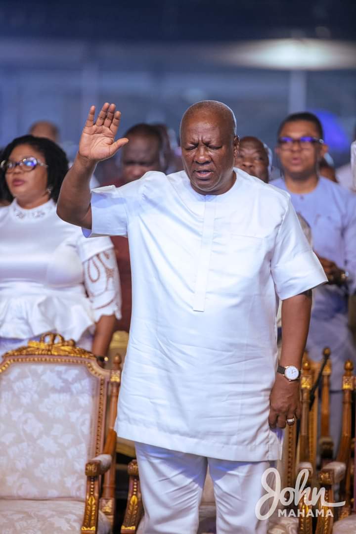 The blood will never lose its power for Mahama